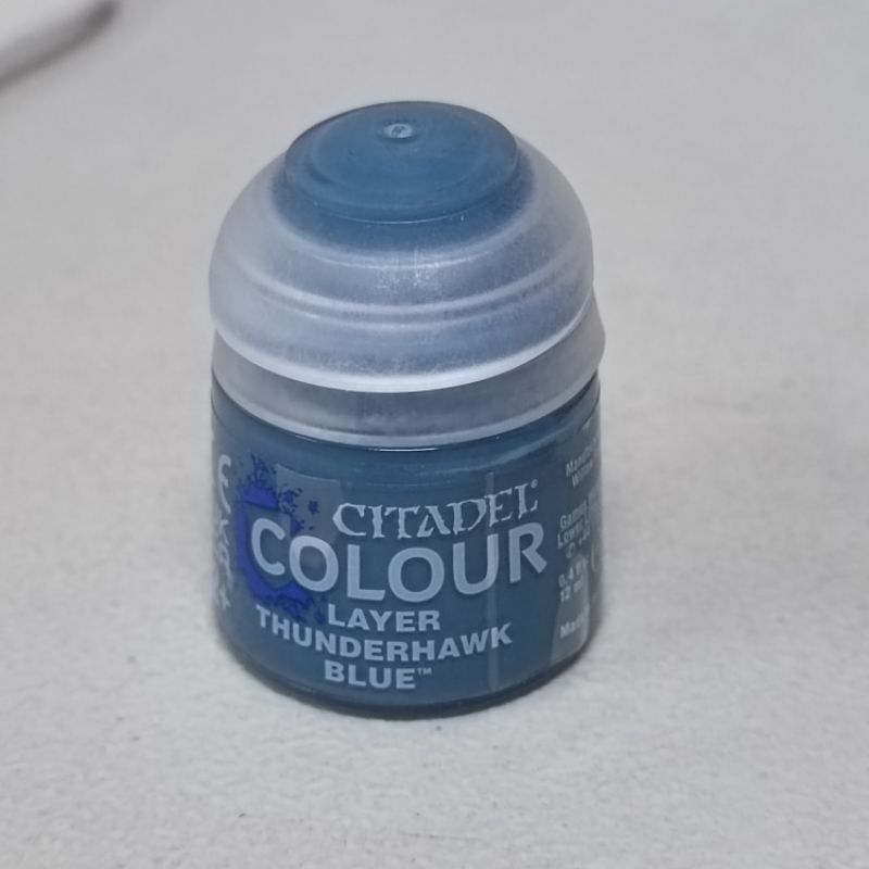 Warhammer Citadel Colour Paint 22-53 LAYER THUNDERHAWK BLUE 12ML ...