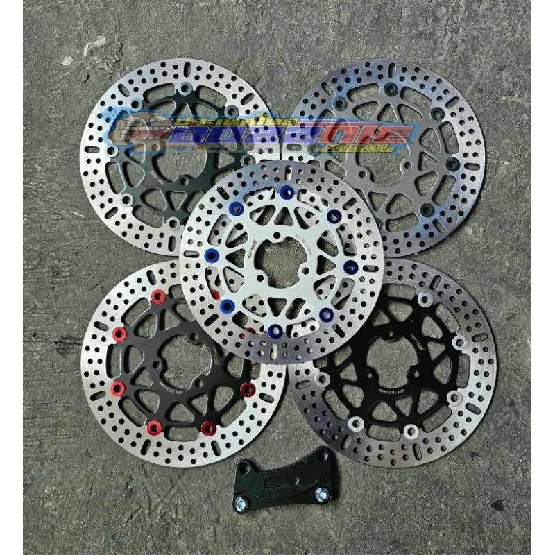 260mm Disc 3holes W/ Bracket For Stock Caliper Mioi125 / M3/ Fazzio ...