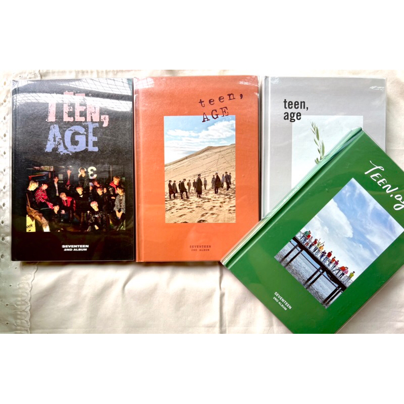 Unsealed Official Seventeen SVT Teen,age Teenage 2nd Album | Shopee ...