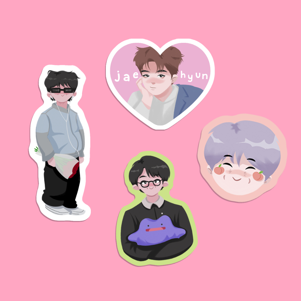 NCT Jaehyun KPOP Sticker Pack / Waterproof Laptop Stickers | Subtle ...