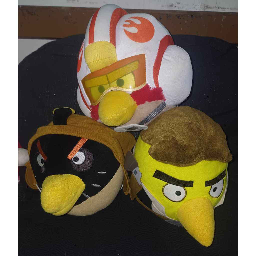 8" Star Wars Pilot Luke Han solo Obi wan kenobi Angry Birds Stuff toys ...