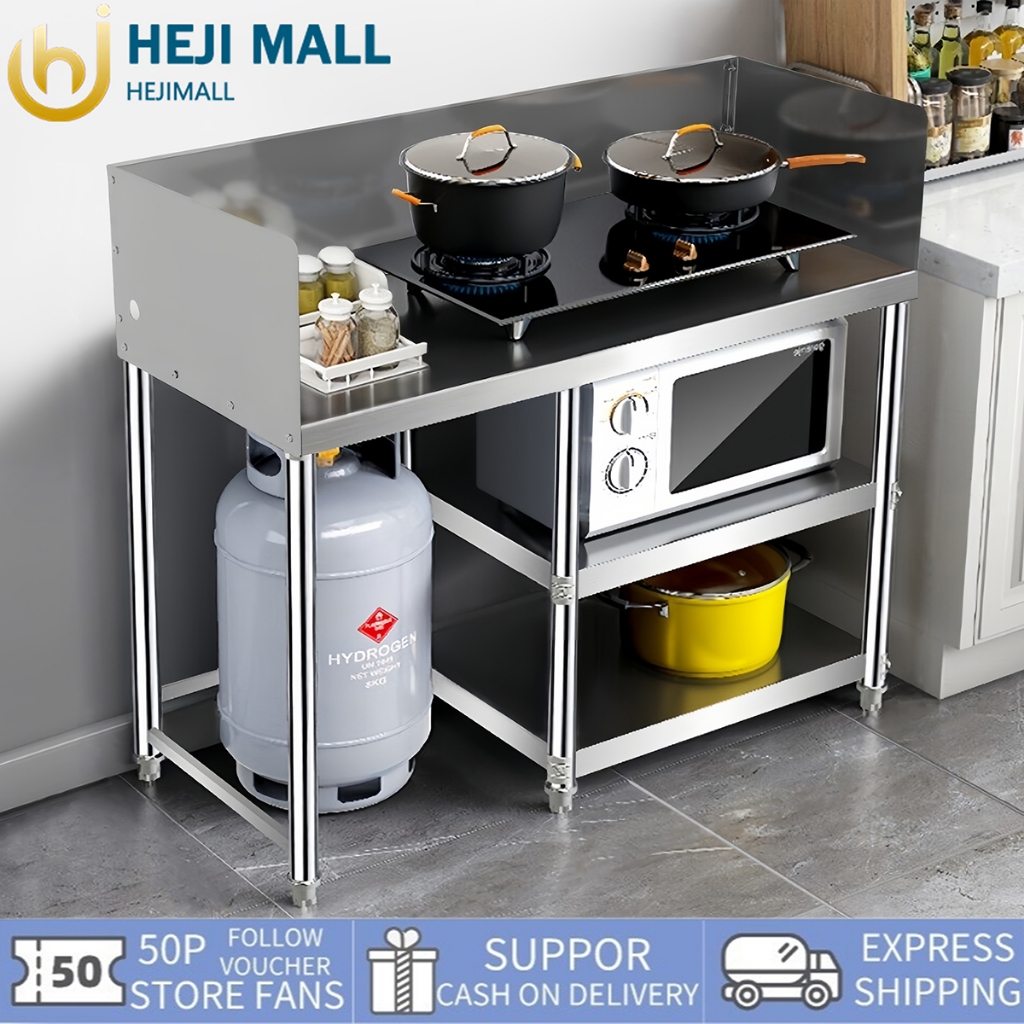 Stainless Steel Kitchen Stove Rack 2/3 Layers Burner Stand Gas Rack ...