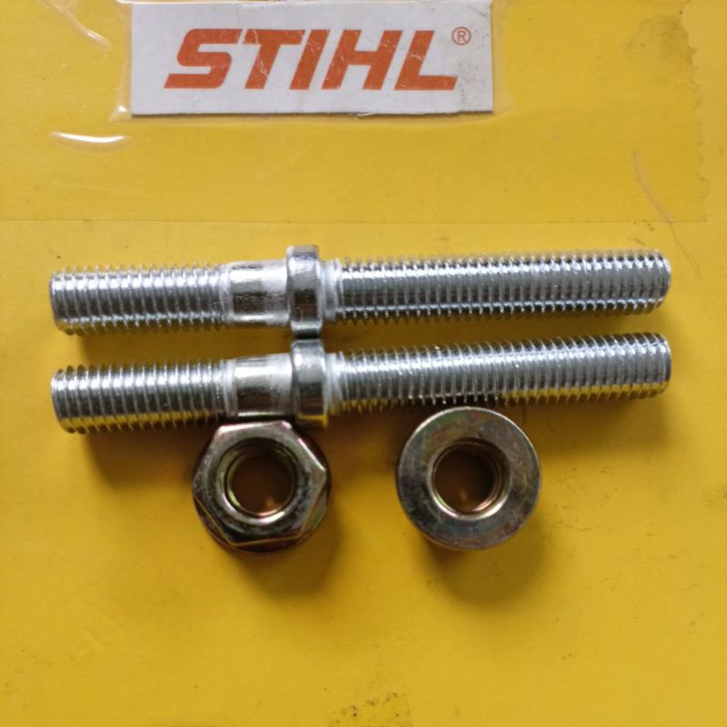 Chainsaw Guide Bar Stud wt Nut extra long 4 pcs | Shopee Philippines