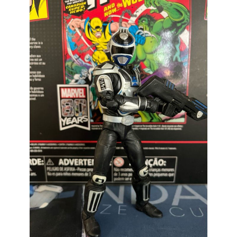 (LOOSE) HASBRO POWER RANGER SPD A-SQUAD BLUE RANGER FROM TWO PACK ...