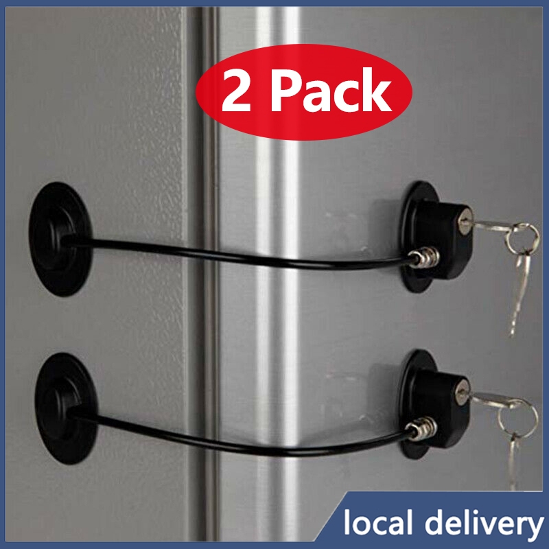2PCS Ref Lock For Refrigerator Door Refrigerator Lock Ref Lock Door ...
