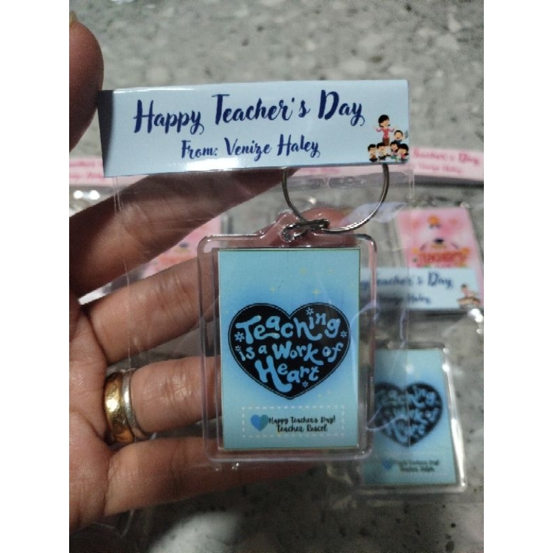 Acrylic Keychains for Teachers Day | Shopee Philippines