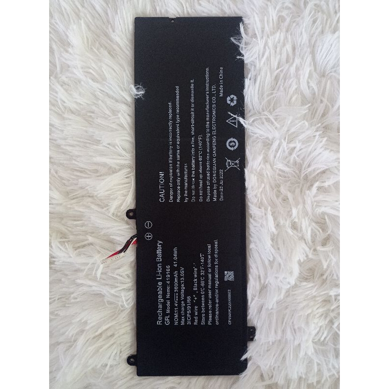 Original Battery for Coby NBPC2168 Laptop 3600mAh 13.05V | Coby NBPC ...