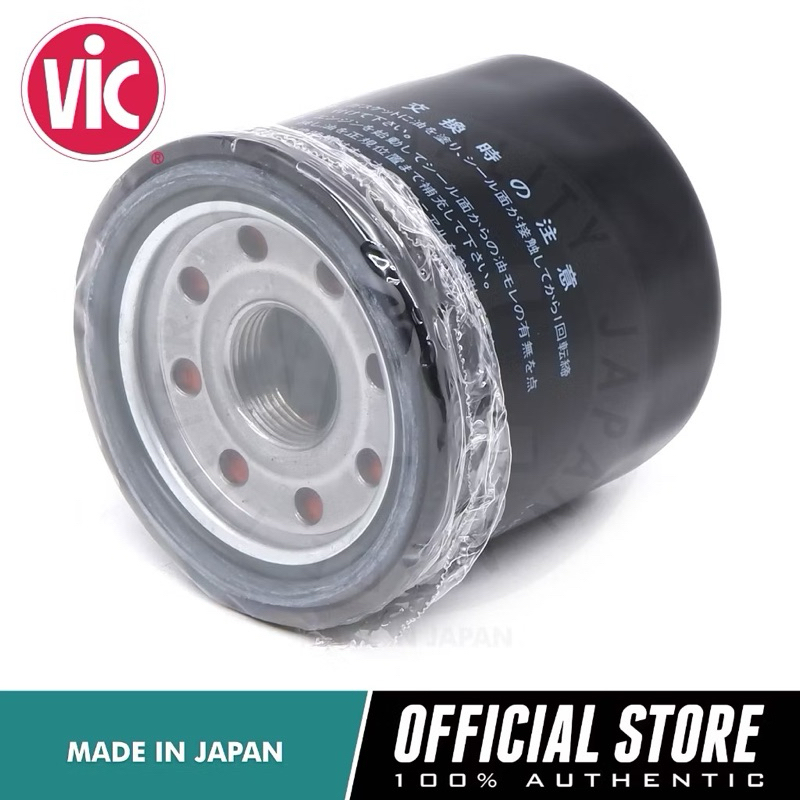 VIC Oil Filter C-T02 for Kawasaki Z400, Z900, Ninja 250/400, Ninja ZX ...
