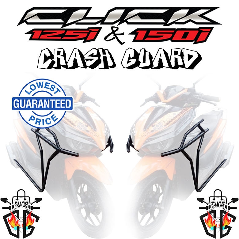 HONDA CLICK (V2-V3) 125i & 150i - Half Crash Guard Heavy Duty COD ...