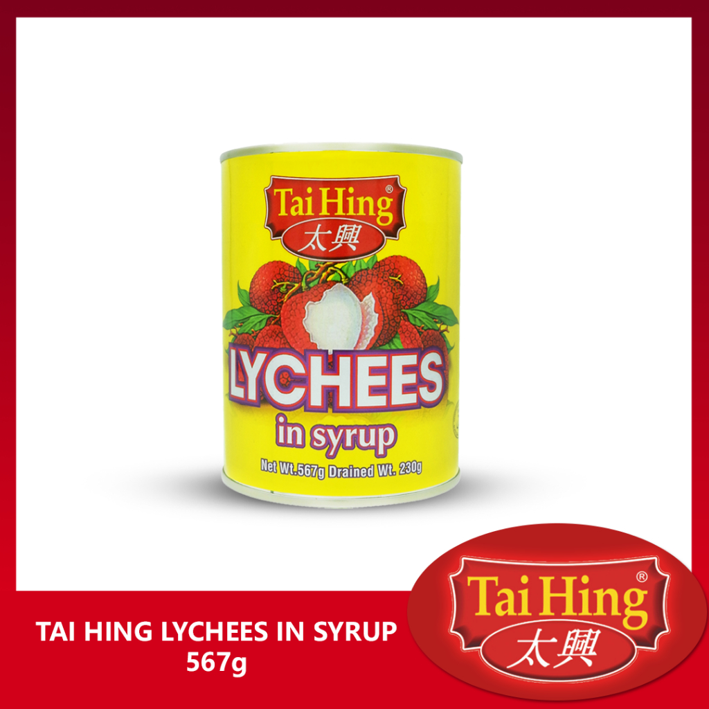 Tai Hing Lychees in Syrup 24x567g | Shopee Philippines