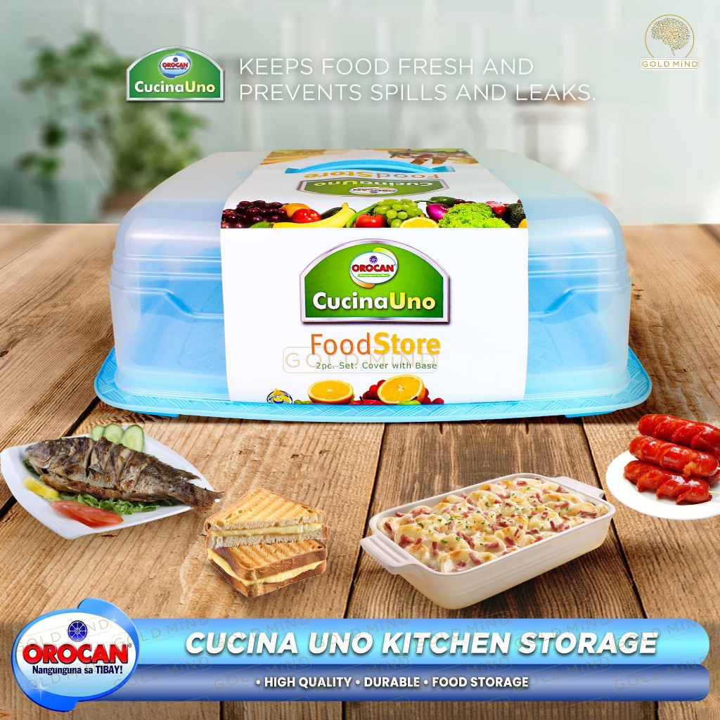 Orocan Cusina Uno Food Storage / Food Store (Blue or White) -Gold Mind ...
