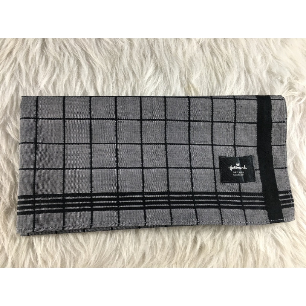 Hallmark Black Checkered Handkerchief | Shopee Philippines