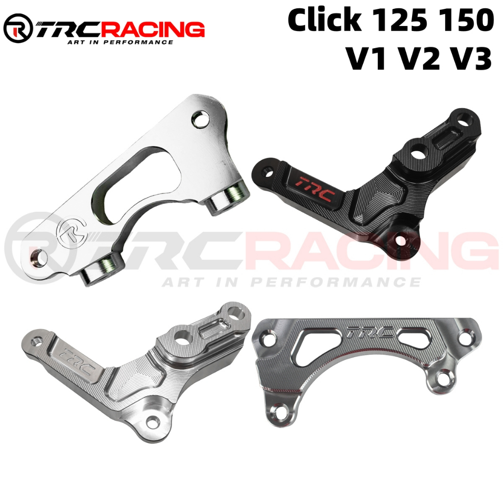 TRC Racing Brake Caliper Bracket CNC For Honda Click 125 150 v1 v2 v3 ...