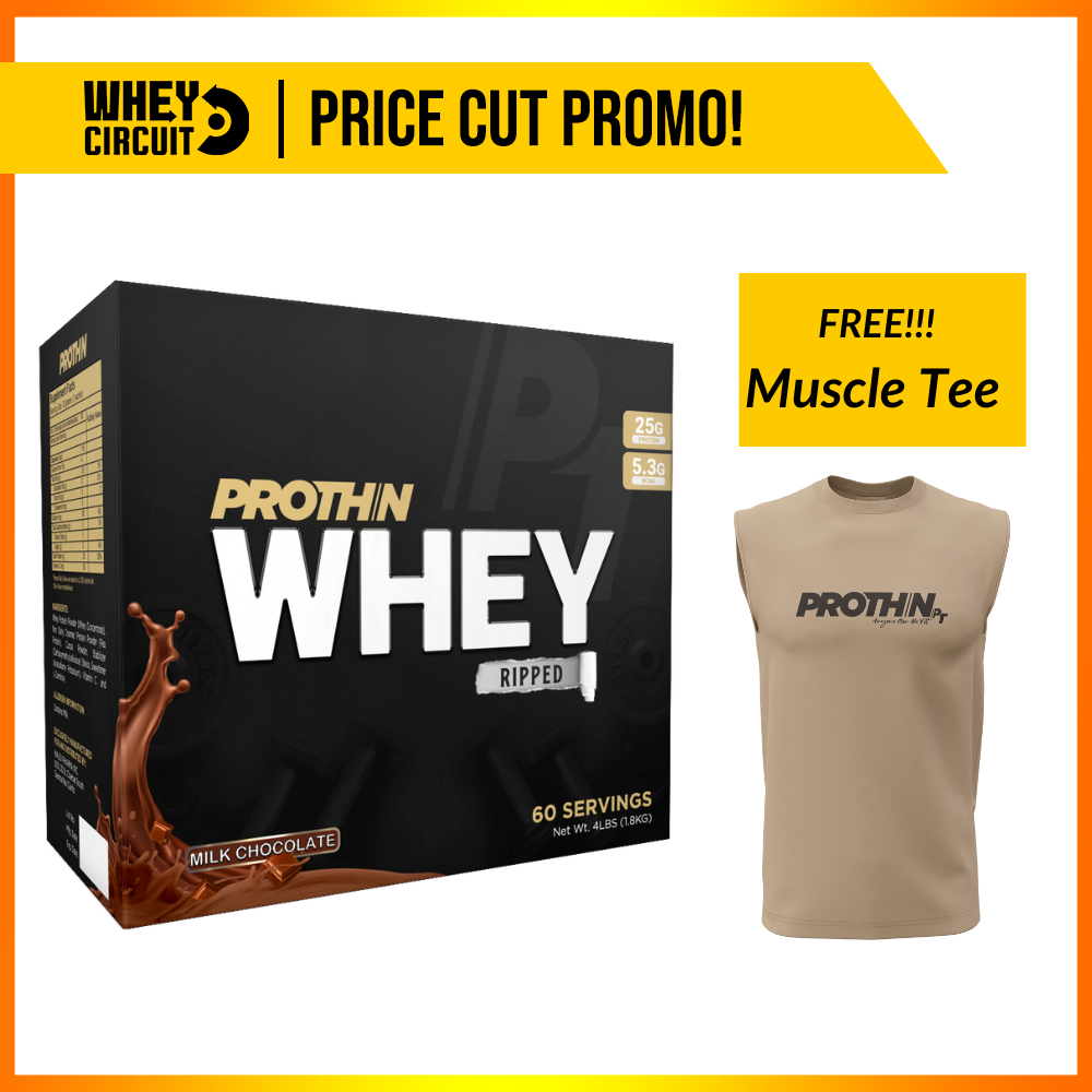 PROTHIN Whey Ripped 60 servings | Shopee Philippines