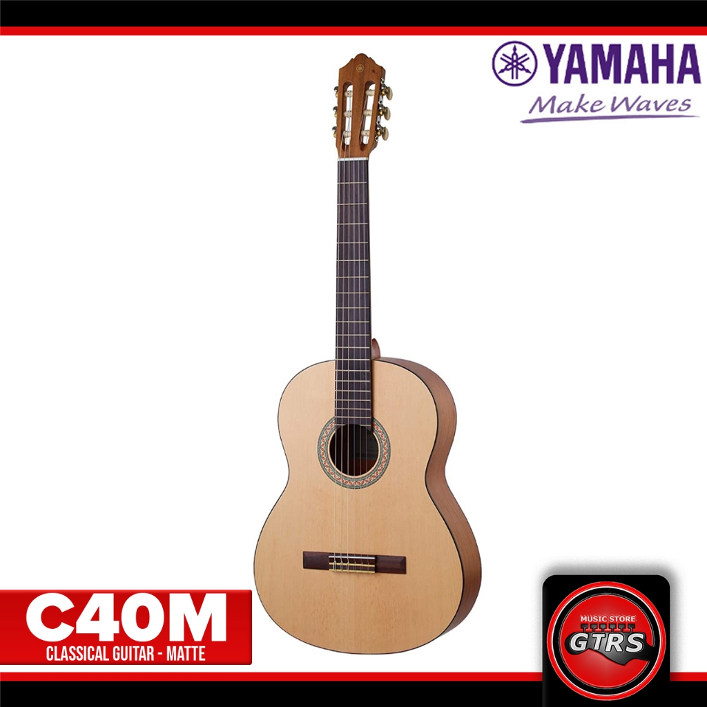 Yamaha C40M Classical Nylon Guitar Full-Size Matte Finish | Shopee Philippines