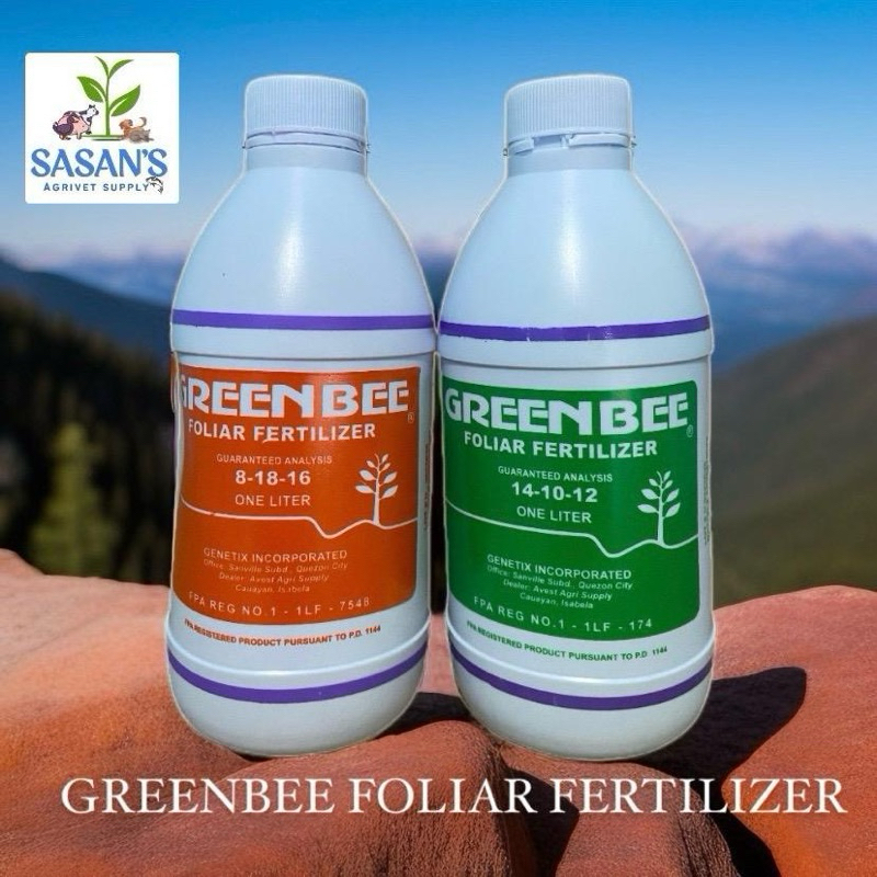 GREENBEE FOLIAR 14-10-12 1Liter | Shopee Philippines