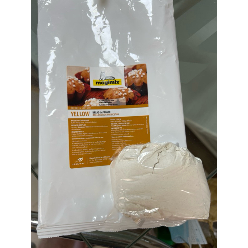 100g Pack Magimix Yellow Bread Improver Soft White Smooth Bread(good ...