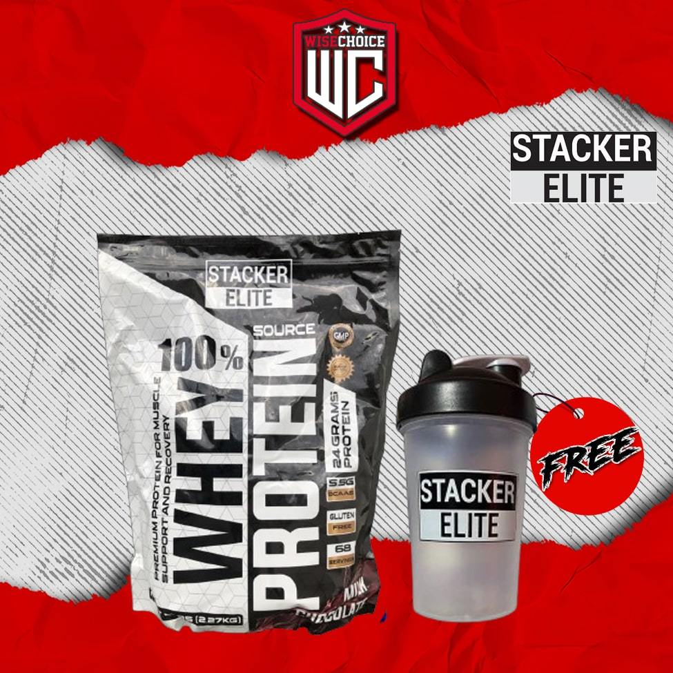 Stacker Elite 100% Whey Protein Source 5 Lbs | Shopee Philippines