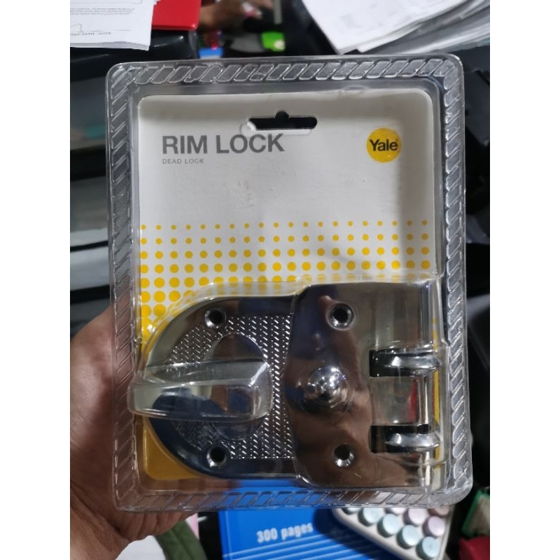 YALE DEADLOCK RIM LOCK HEAVY DUTY V297 | Shopee Philippines