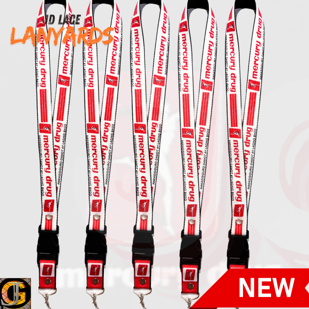 jg MERCURY DRUG Style Id Lace Id Holder Sublimation Print Lanyards ...