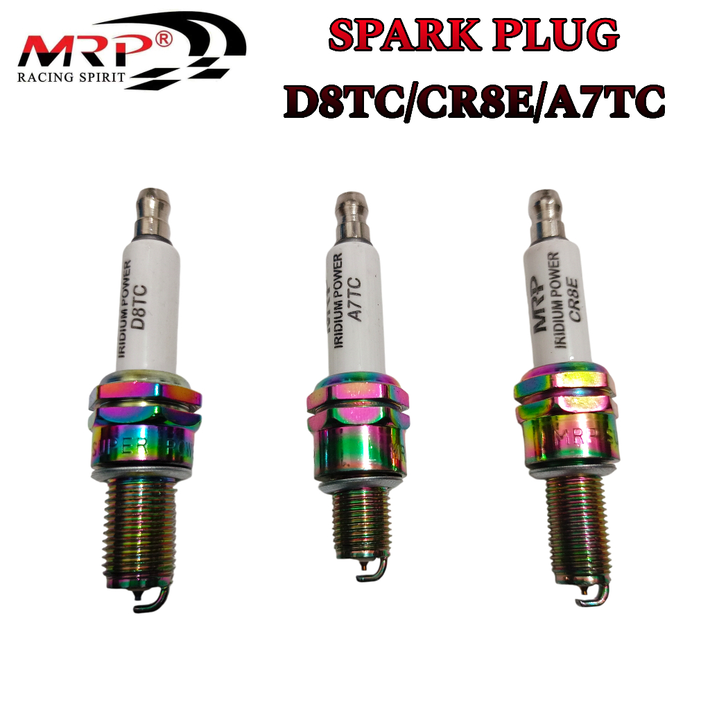 MRP IRIDUIM SPARK PLUG CR8E/D8TC/A7TC | Shopee Philippines