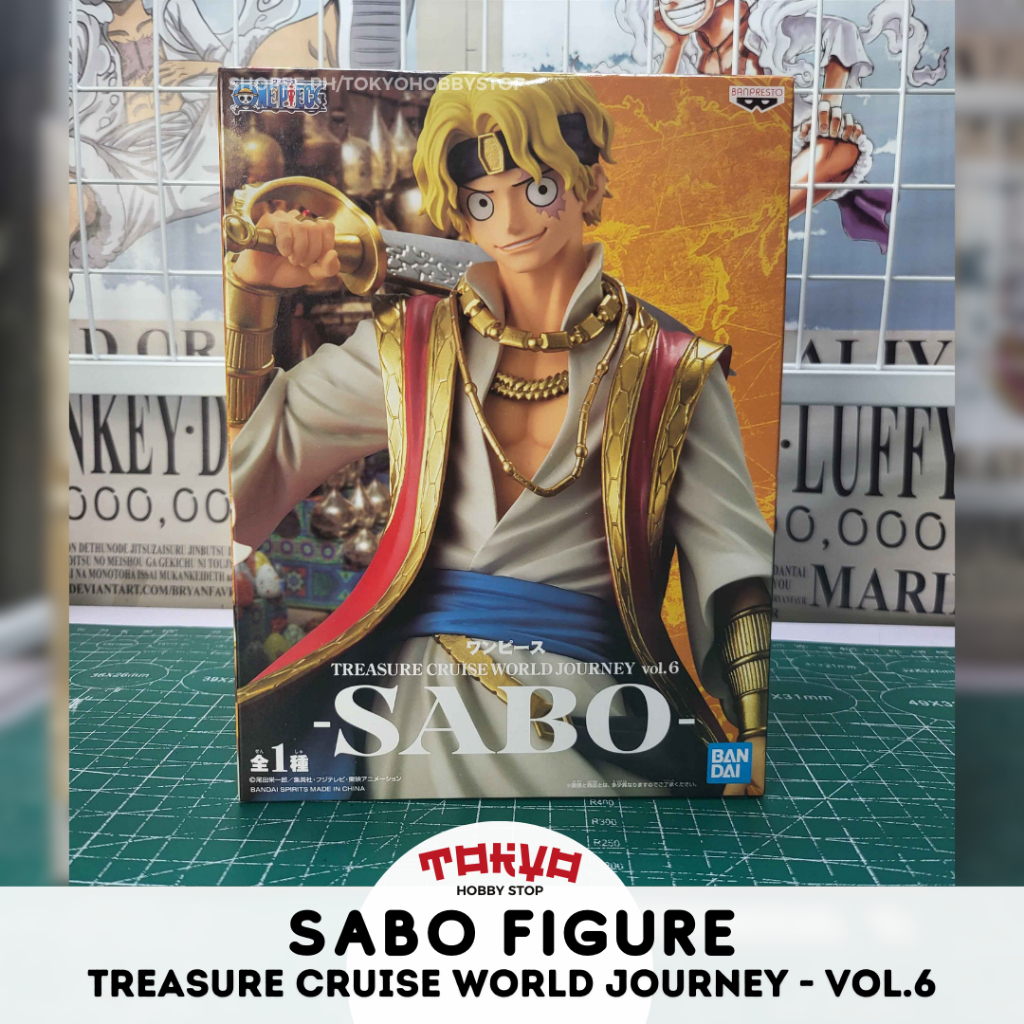 One Piece Figure Treasure Cruise World Journey - Sabo - vol.6 | Shopee Philippines
