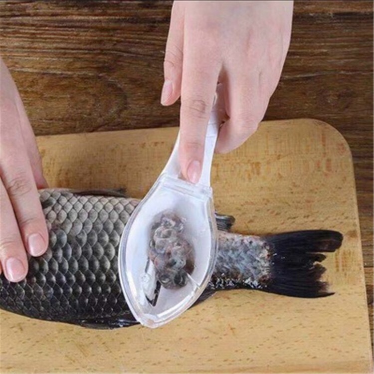 Fish scale Scraper Manual Fish Scaler Skin Cleaning Scraper with ...