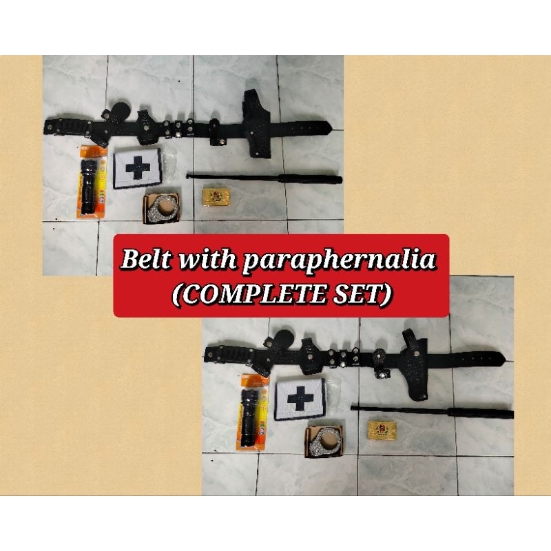 Belt paraphernalia with accessories (COMPLETE SET) | Shopee Philippines