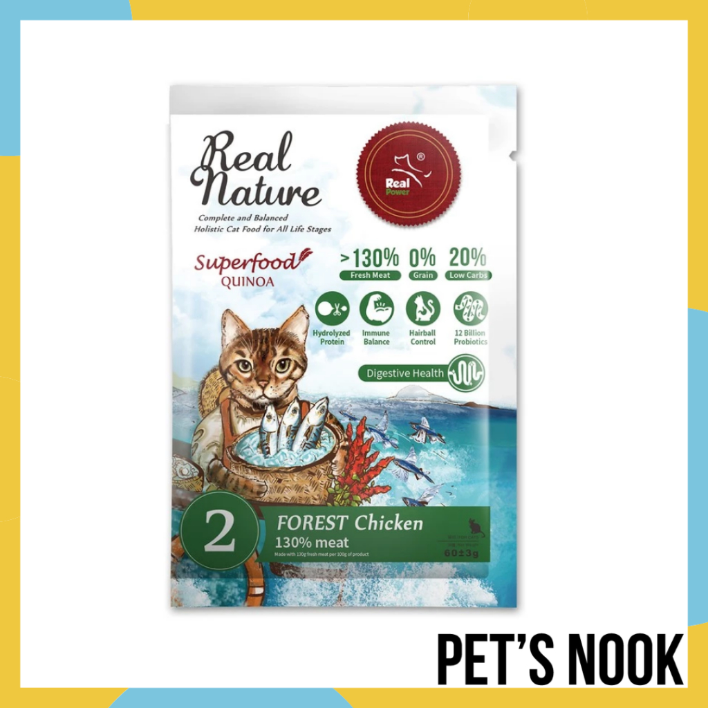 Real Power Holistic Cat Food All Life Stages Superfood Quinoa No.2 for ...
