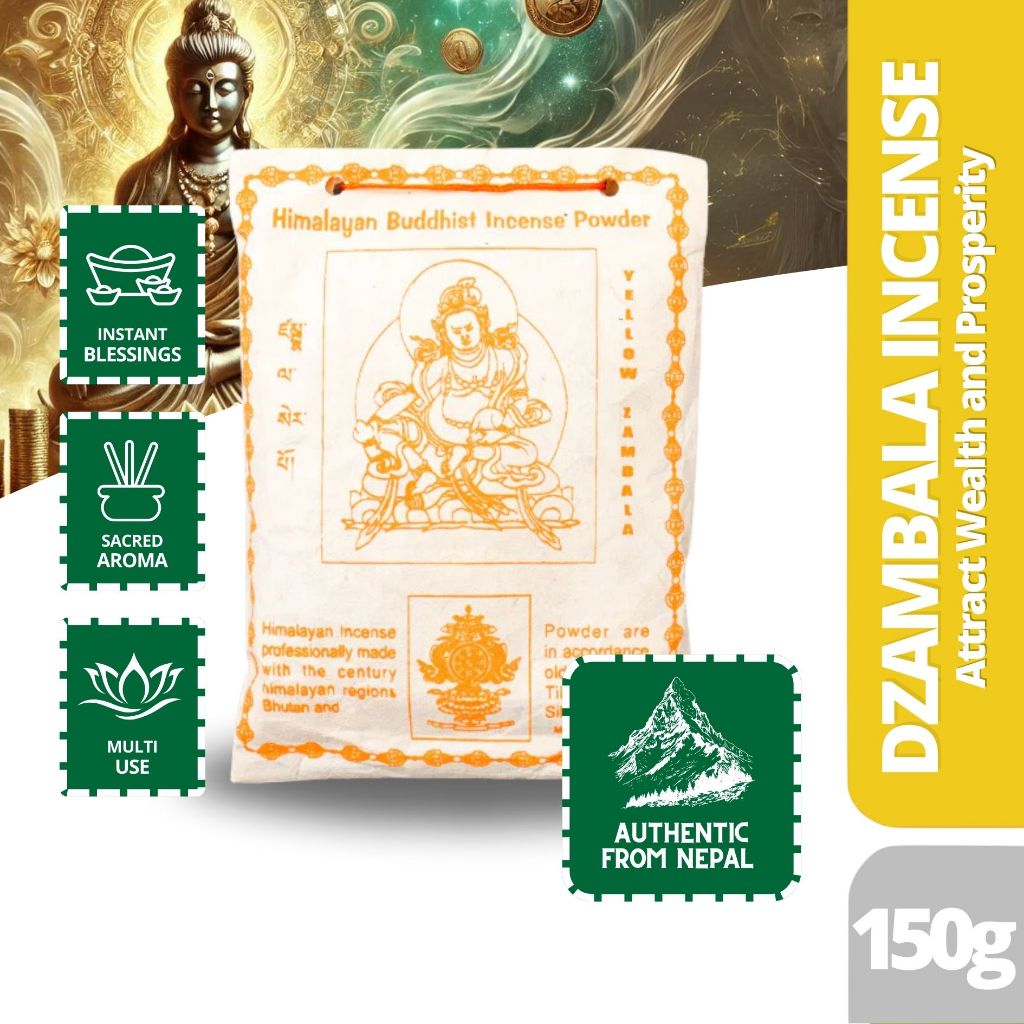 Dharma Treasures Dzambala Incense for Wealth, Prosperity, and Success ...
