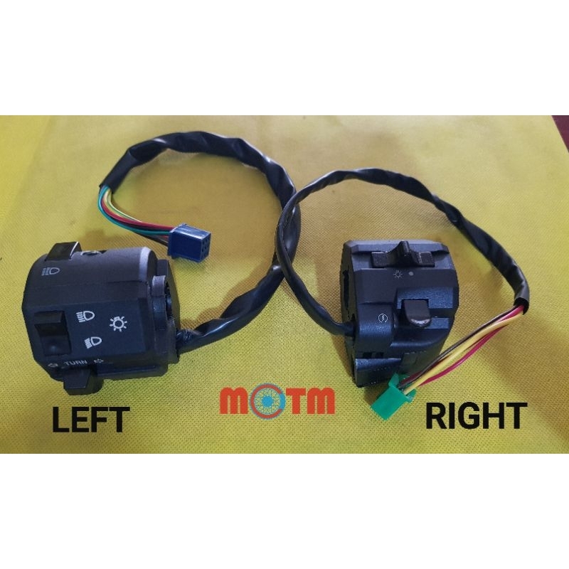 HANDLE SWITCH ASSEMBLY FOR KAWASAKI / BAJAJ BOXER150 / CT125 / CT150 ...