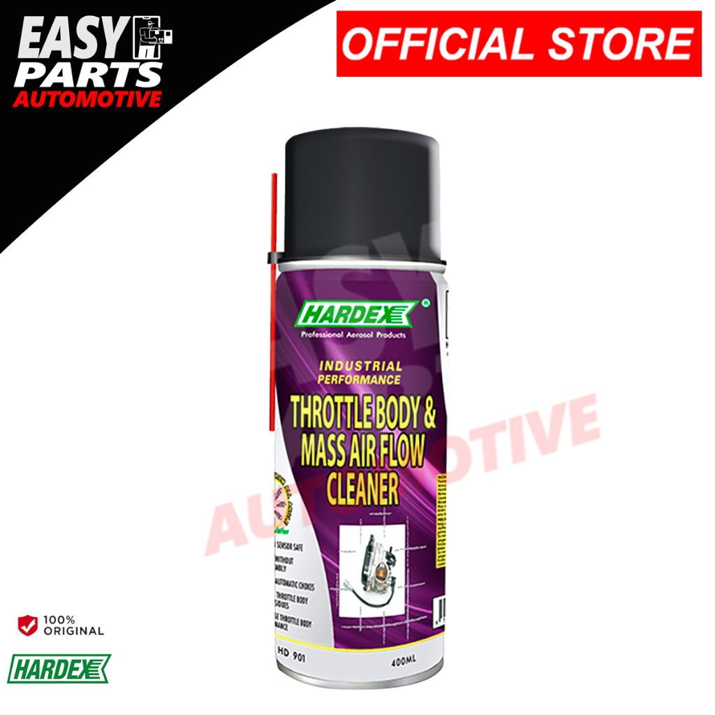 Hardex Throttle Body and Mass Air Flow Cleaner (MAF Sensor) 400ml ...