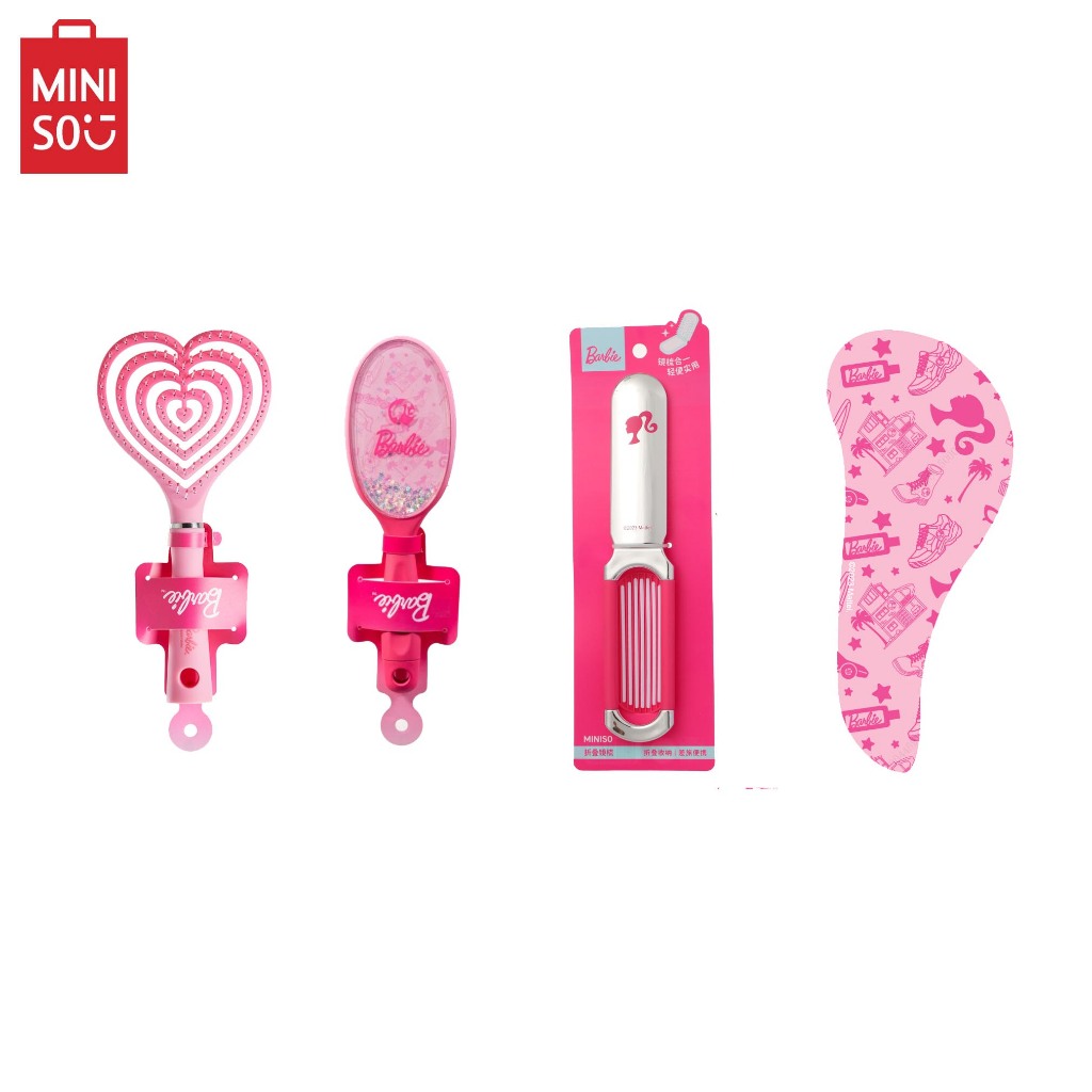 MINISO Barbie Collection Hair Brush | Shopee Philippines