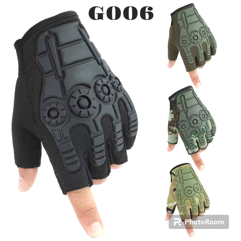 Outdoor motorcycle riding gloves, non-slip breathable, protective ...