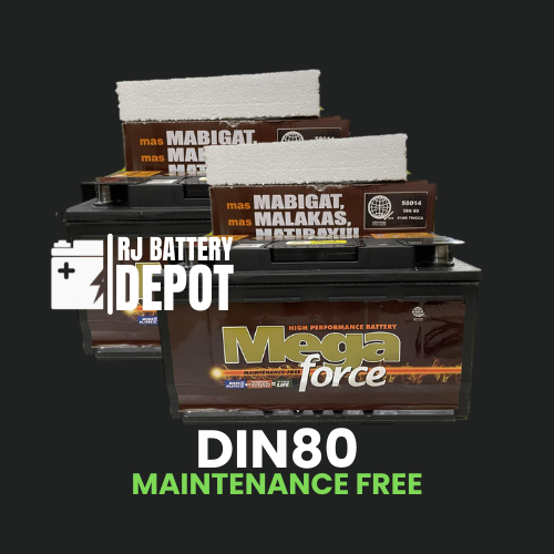 Mega Force DIN 80 / DIN80 Mega Force Battery | Shopee Philippines