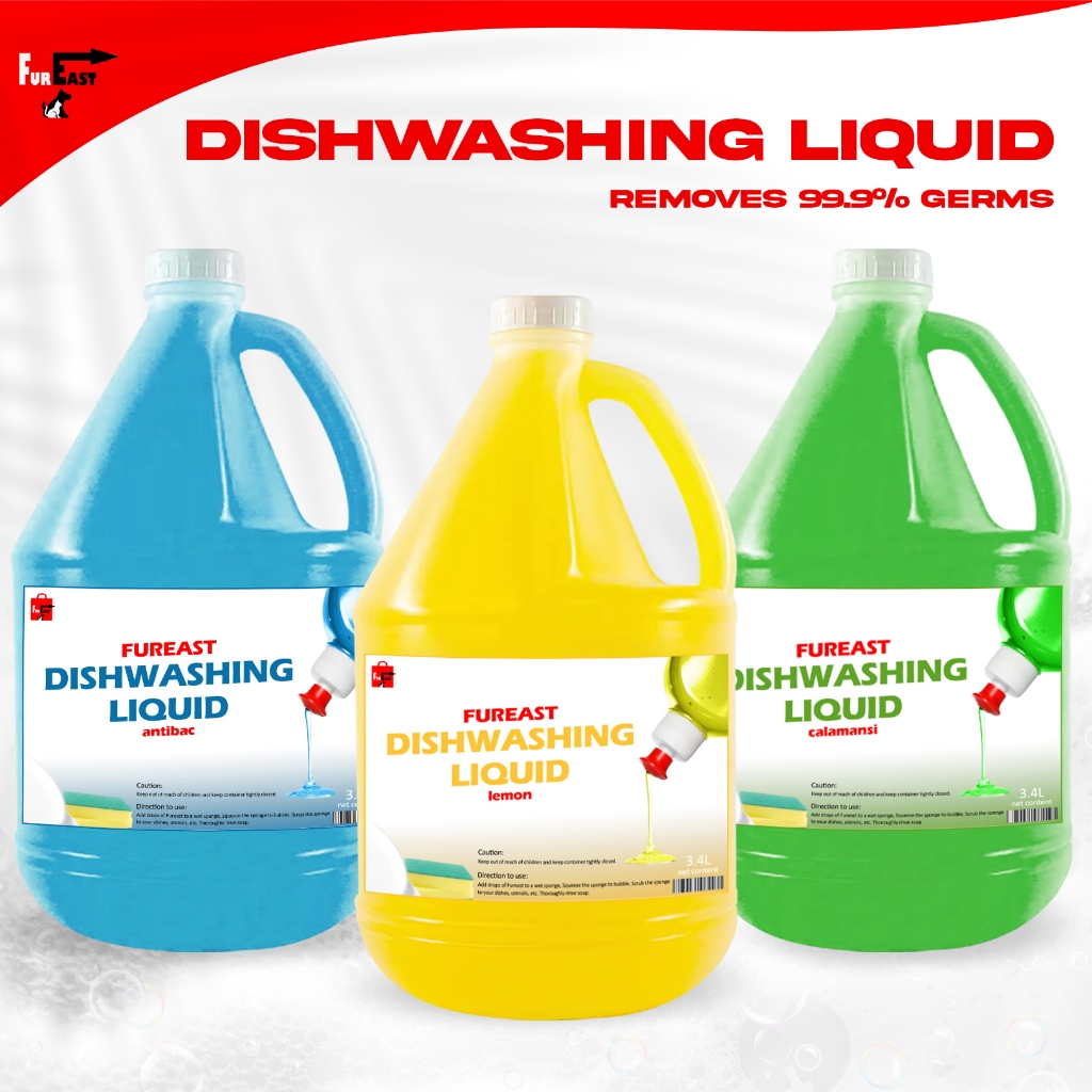 Dishwashing Liquid 1 Gallon / 3.4 Liters | Shopee Philippines