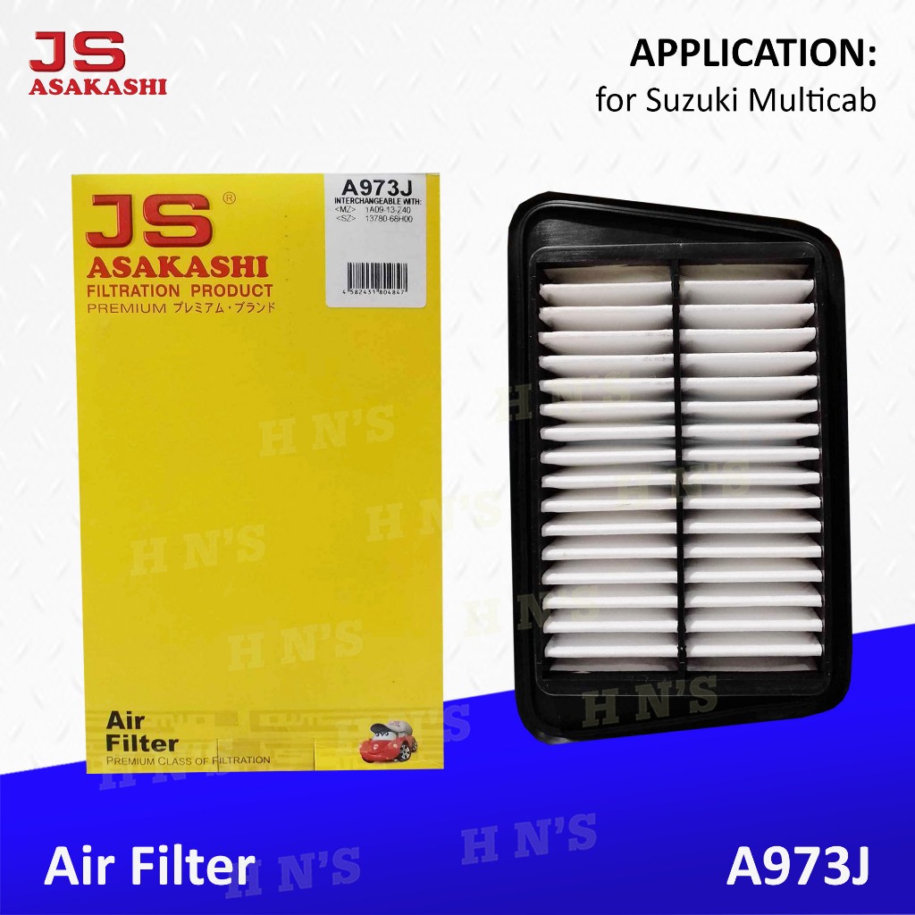 JS Air Filter A- 973J For Suzuki Multicab | Shopee Philippines
