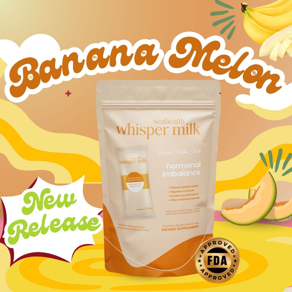 Wellness Whispers Hormonal Imbalance Banana Melon Milk 10 sachets*210g ...