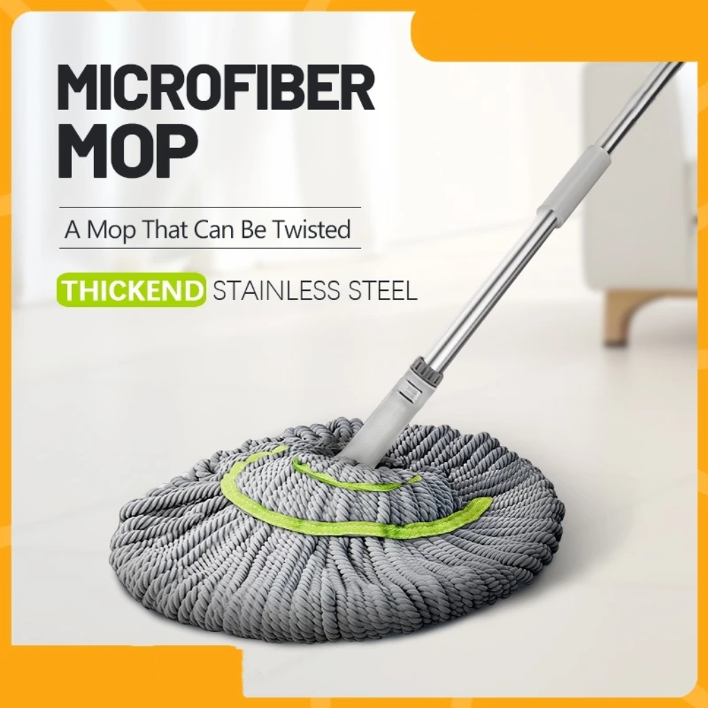 Spin Mop Magic Tornado Mop 360 Degree Easy Spin Map Floor Cleaning Mop ...