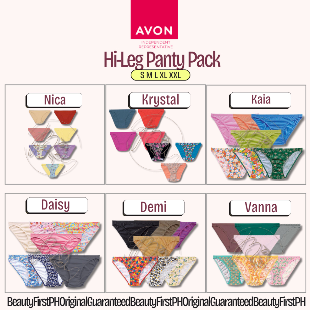 Avon Hi-Leg Panty Pack | Shopee Philippines