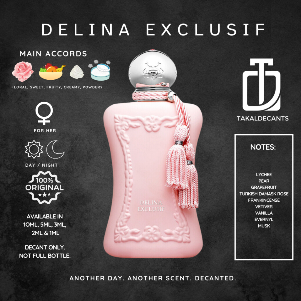PDM Delina Exclusif - Perfume Decants (1ml/2ml/3ml/5ml/10ml ...