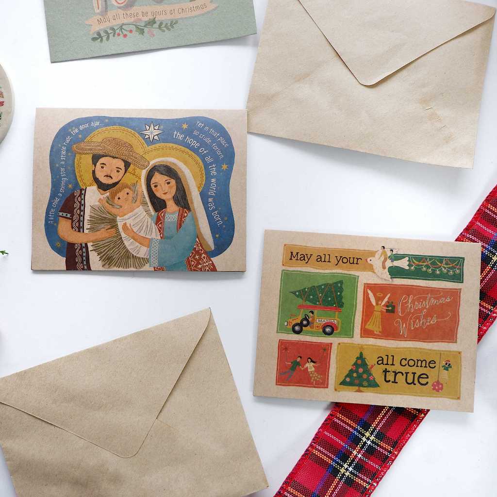 Papemelroti Christmas Greeting Card | Holy Family Nativity | Greeting ...