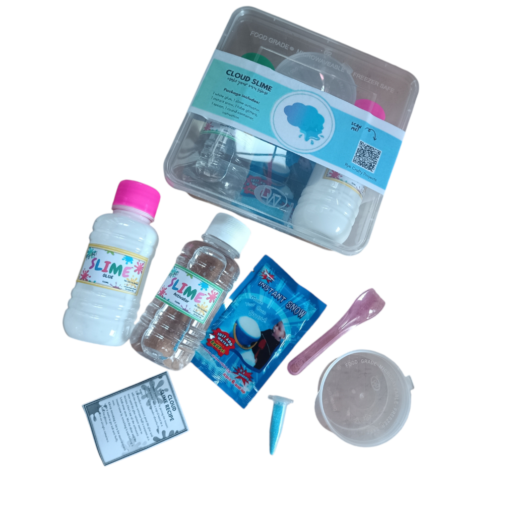 Cloud Slime DIY Complete Kit | Shopee Philippines