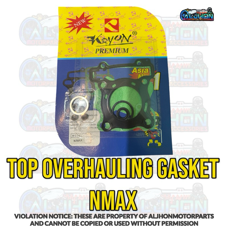 Top Overhauling Gasket Nmax Kryon | Shopee Philippines