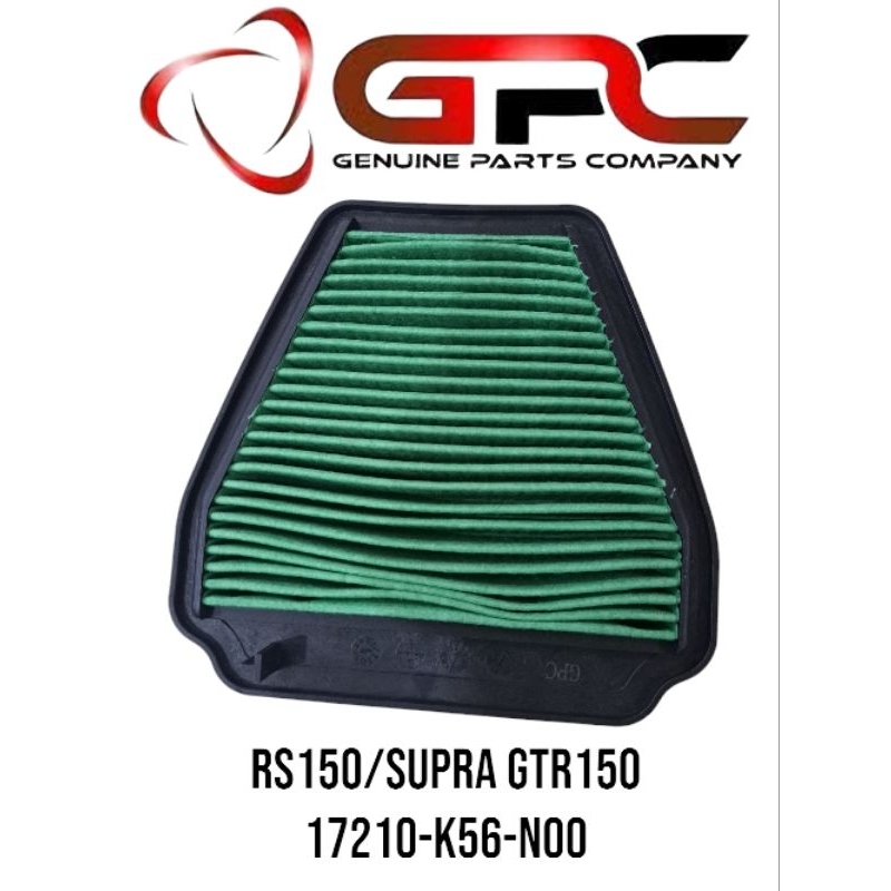 gpc air filter rs150/ supra gtr150 | Shopee Philippines