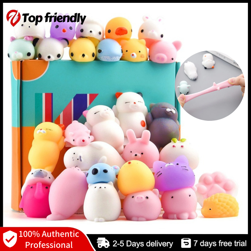 Mochi Squishy Kawaii Squishies Toys Gifts for Party Favors Kids Mini ...