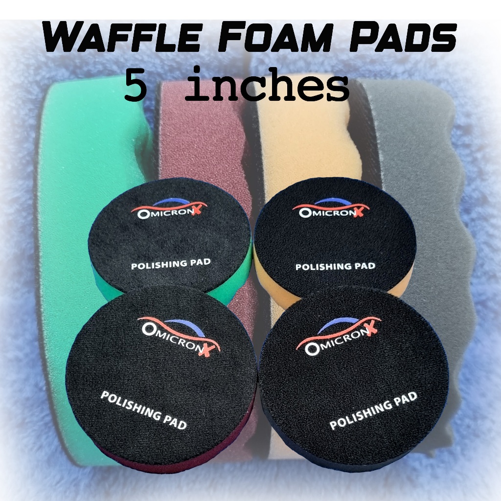 OmicronX 5 Inches High Quality Waffle Type Detailing Foam Pads for ...