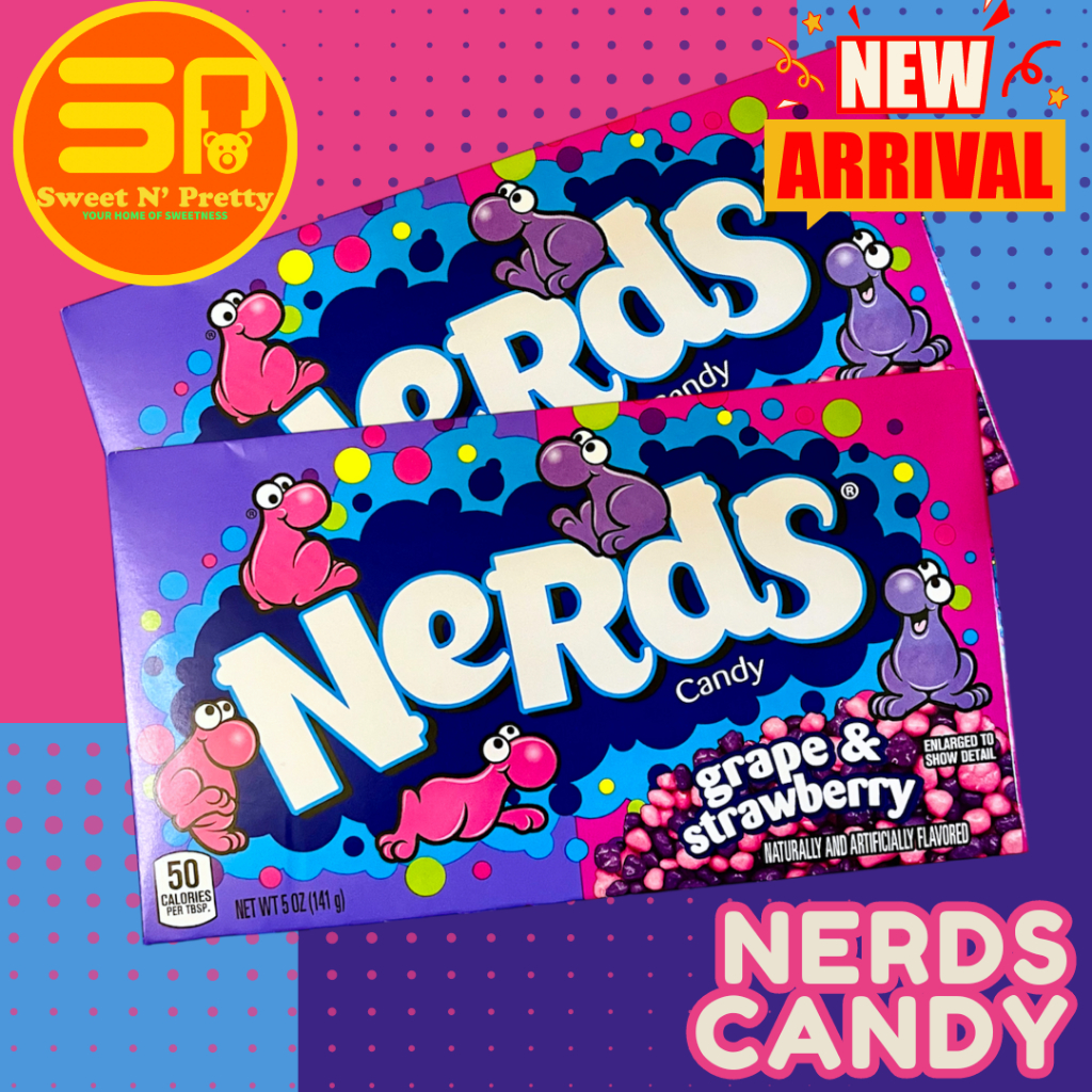 Nerds Candy, Grape & Strawberry Flavor (141grams) | Shopee Philippines
