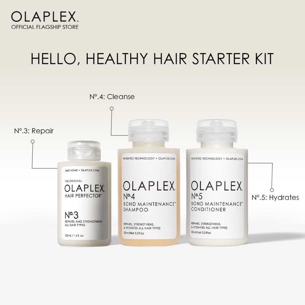 OLAPLEX Hello, Healthy Hair Starter Kit (Limited Edition) | Shopee ...