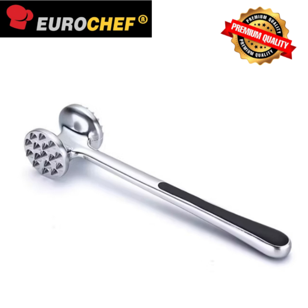 Eurochef EE001 Zinc alloy Meat Tenderizer Heavy Duty Meat Hammer Tool ...
